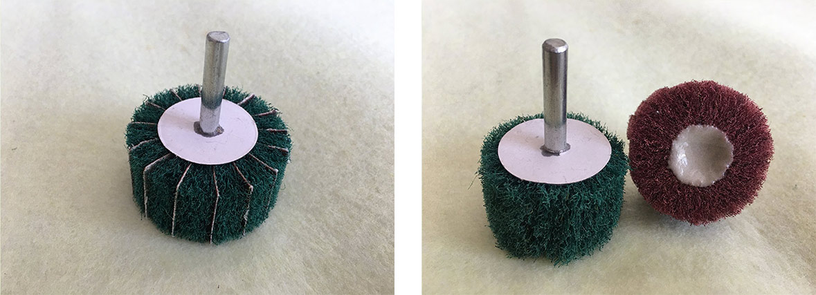 Scouring Pad Shutter Wheels with Handle/shank/shaft - Buy Scouring Pads ...